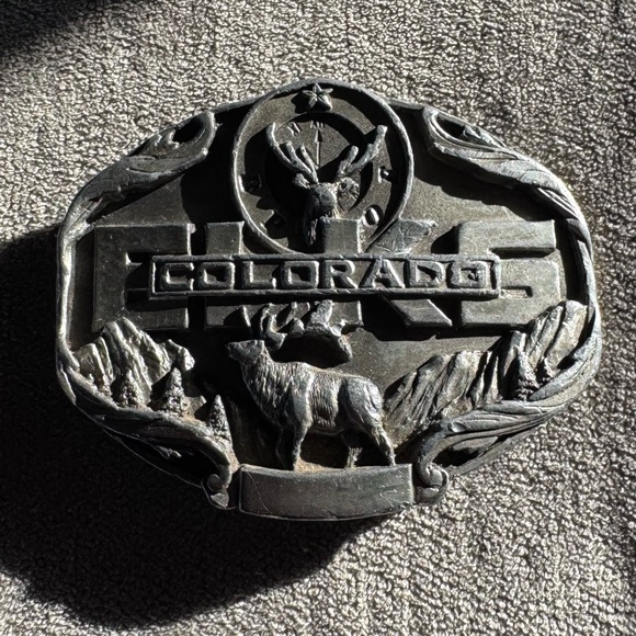 Siskiyou | Accessories | Vintage 985 Siskiyou Colorado Belt Buckle ...
